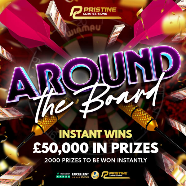 Around The Board Instant Win – 2000 Prizes – £50,000 Prize Fund ...